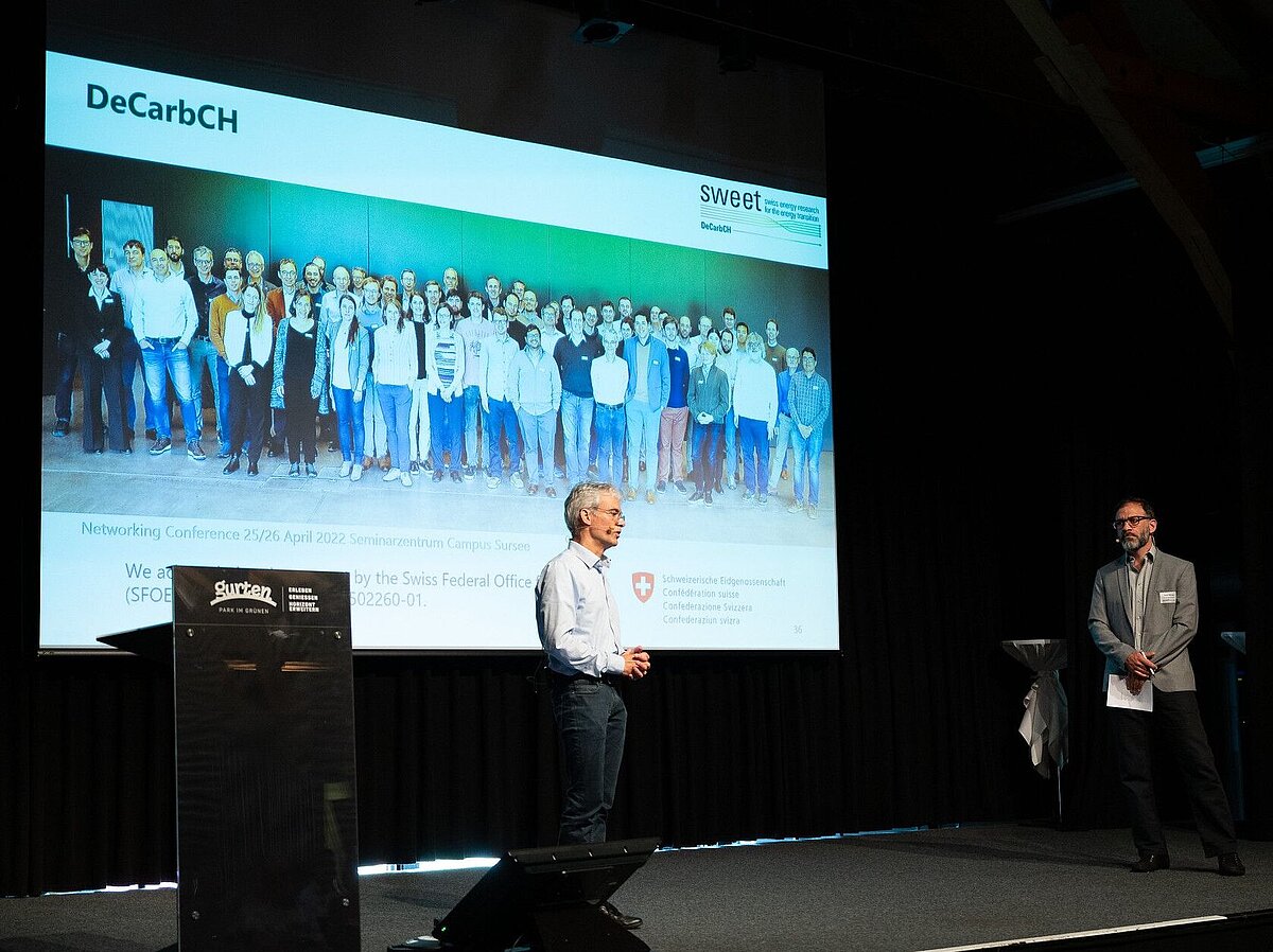 First SWEET Conference on 15 June 2022: SWEET DeCarbCH